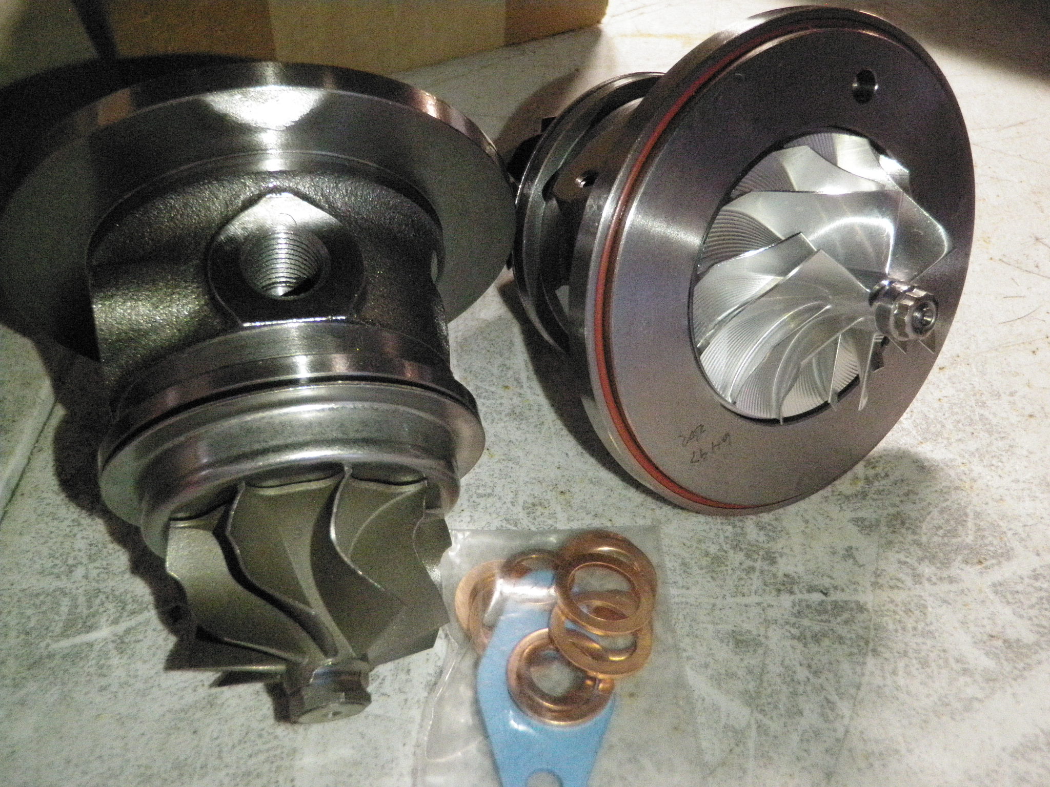 Rotary Extreme RX7 Build Day 38 BNR drop in CHRA - SpeedREVival